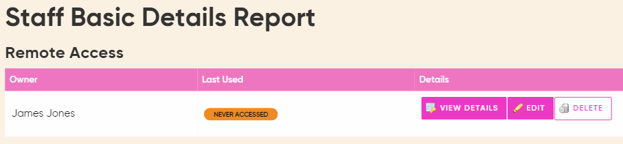 Custom Reports Access – StaffSavvy Support