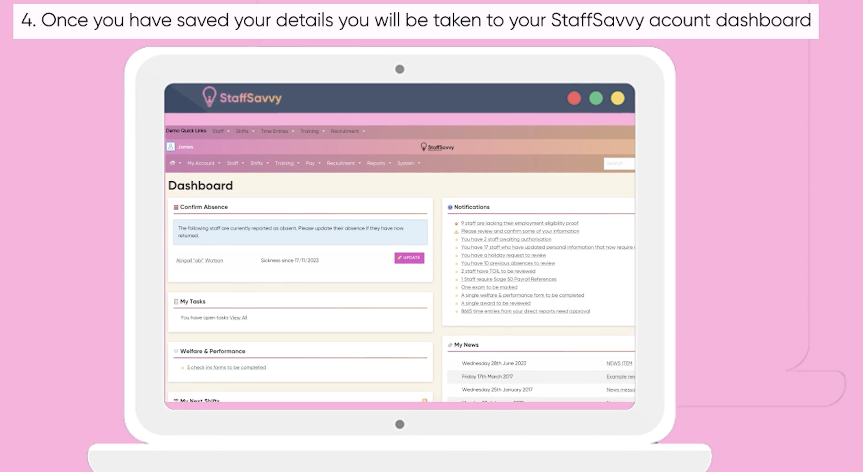 How to Login to StaffSavvy – StaffSavvy Support