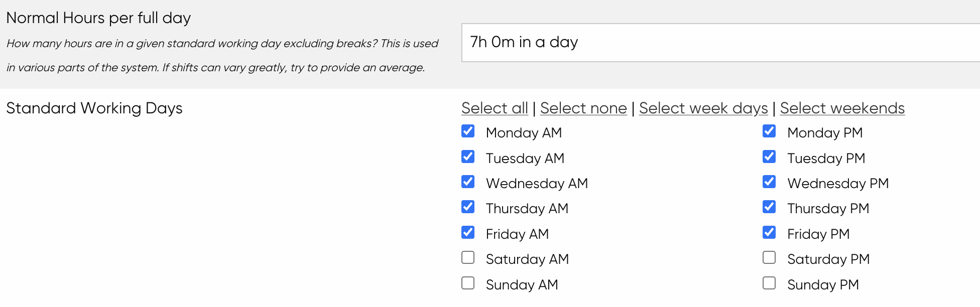 Compressed Hours – StaffSavvy Support